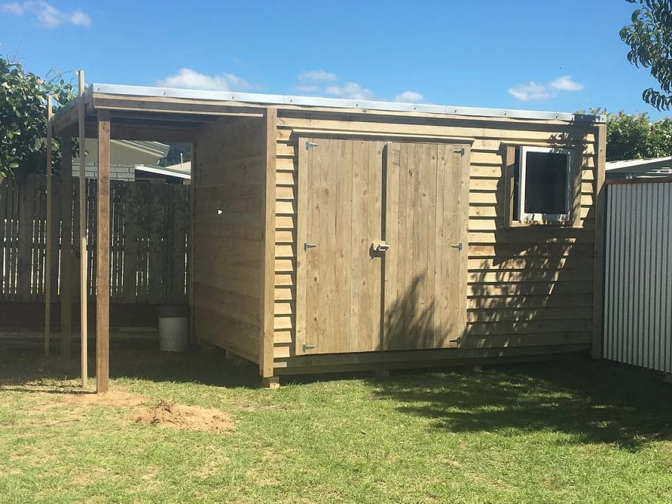 Wood Shed | DK Custom Cabins Amberley